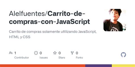 Github Alelfuentescarrito De Compras Con Javascript Carrito De Compras Solamente Utilizando