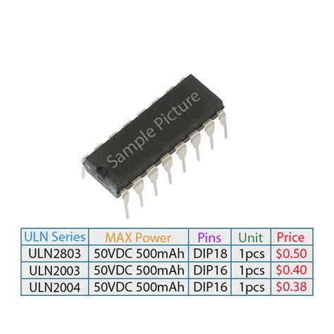 Ic Uln Series Driver For Stepper Arrowdot Store
