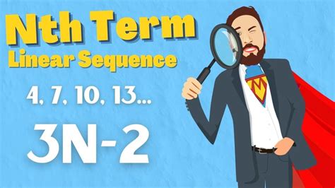 how to find the nth term of a linear sequence youtube