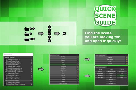 quick scene guide utilities tools unity asset store