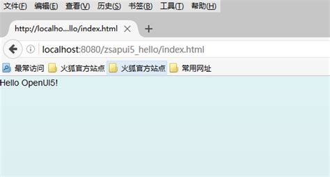 Sapui5 02 Openui5 Hello Worldsap Open Ui5 小王石 Csdn博客