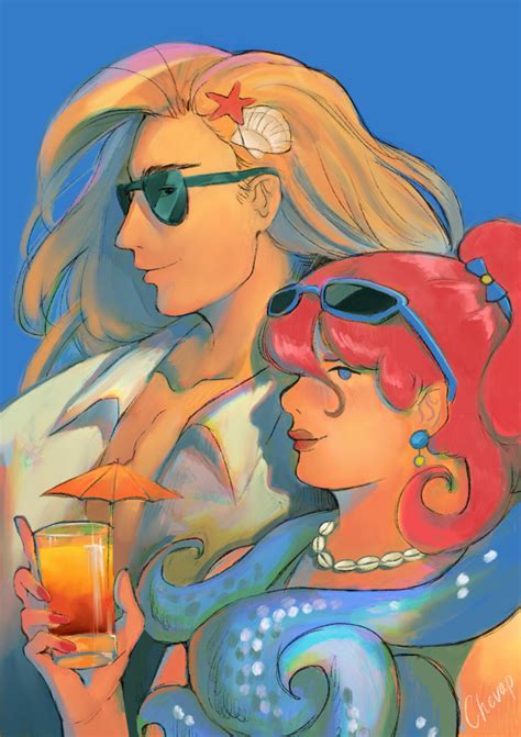 Two Profile Facing Beauties Chevap On Tumblr