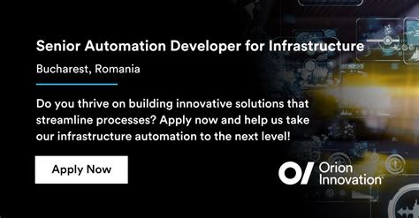 Orioninnovation Automation Infrastructure Softwaredevelopment