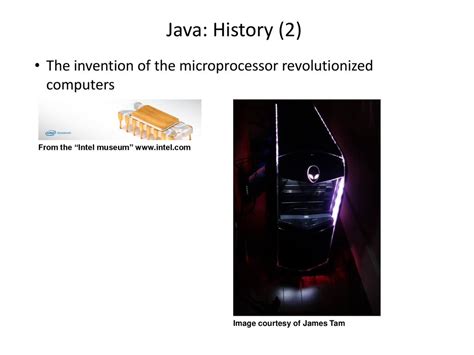 Java History Background Information About Java And How The Background