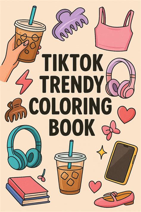 Aesthetic Coloring Book Tiktok
