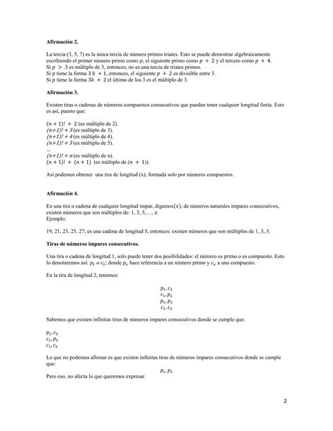 Primos Gemelos Pdf Physics Science
