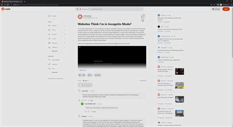 Why Does Reddit Look Like This When I Browse Incognito R Pcmasterrace