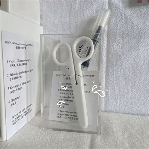 Ins กรรไกรตัดกระดาษ Diy อุปกรณ์เครื่องเขียน สําหรับนักเรียน Shopee