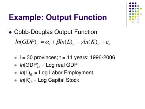 Ppt Panel Data Analysis Using Gauss Powerpoint Presentation Free Download Id 2983797