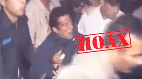Imran Khan Shot Dead Hoax Video Goes Viral Pti Leader And Pakistan Pm