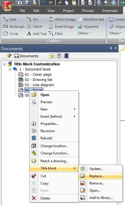 solidworks electrical title block customization rows and columns