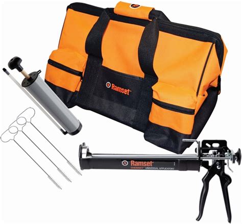 Ramset Chemkitbag Chemset Injection Anchoring Kit Anchors Masonry Chemset™ Anchoring Kit