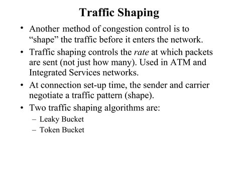 Tcp Congestion Avoidance Ppt