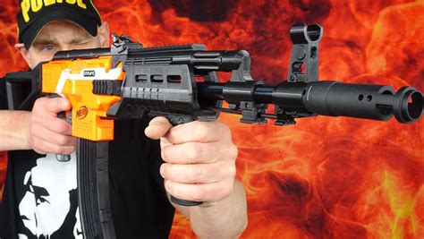 Nice AK Kit From Worker For Your Nerf Stryfe Blaster R Nerf