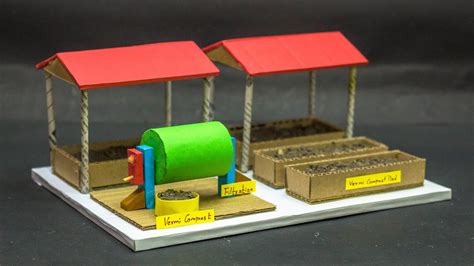 Science Projects Vermicomposting Model Youtube