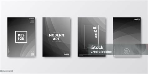 브로셔 템플릿 레이아웃 회색 표지 디자인 비즈니스 연례 보고서 전단지 잡지 3차원 형태에 대한 스톡 벡터 아트 및 기타 이미지 3차원 형태 가리기 개체 그룹 Istock