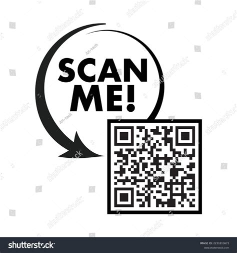 scan me icon qr code code stock vector royalty free 2231813673 shutterstock