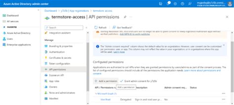Authentication Token To Access Sharepoint Term Store