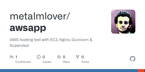 github metalmlover awsapp aws hosting test with ec2 nginx gunicorn