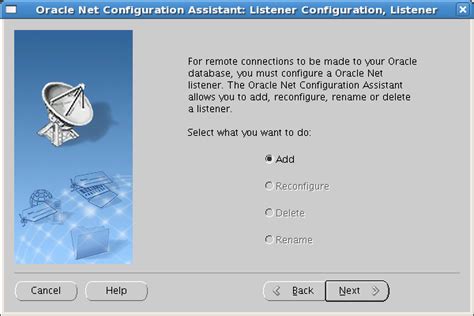 Creating An Oracle Listener With Oracle Network Configuration Assistant
