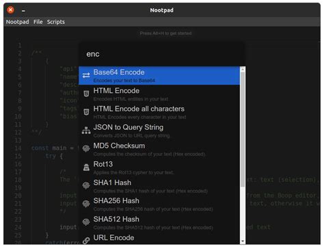 install nootpad on pop os using the snap store snapcraft