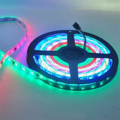 خرید و قیمت ریسه نواری برنامه دار آی سی دار پشت چسب دار پک 5 متری از