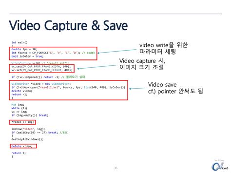 C Opencv Tutorial Ppt