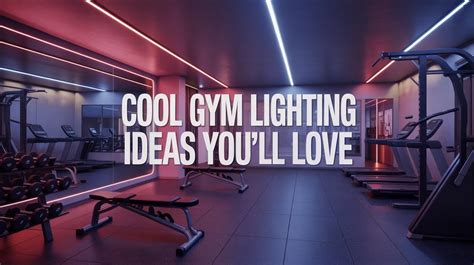 11 Cool Gym Lighting Ideas Youll Love Home Briefings