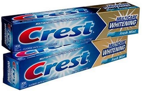 Crest Toothpaste Multicare Whitening Formula Fresh Mint Twin Pack 6