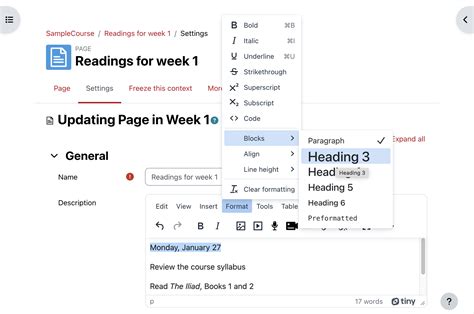 Accessibility Text Formatting Teaching With Technology Reed College