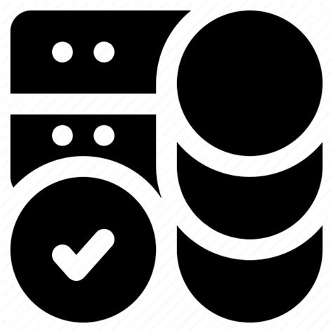 Database Hosting Network Server Storage Sync Website Icon