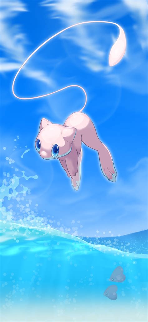 Mew And Luvdisc Pokemon Drawn By Shiashi12poke Danbooru