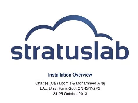 PPT StratusLab Cloud Installation Tutorial For Physical Machines PowerPoint Presentation ID