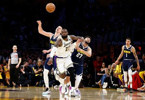 レイカーズがナゲッツに1勝返す レブロンが30得点躍動 写真4枚 国際ニュース：afpbb News