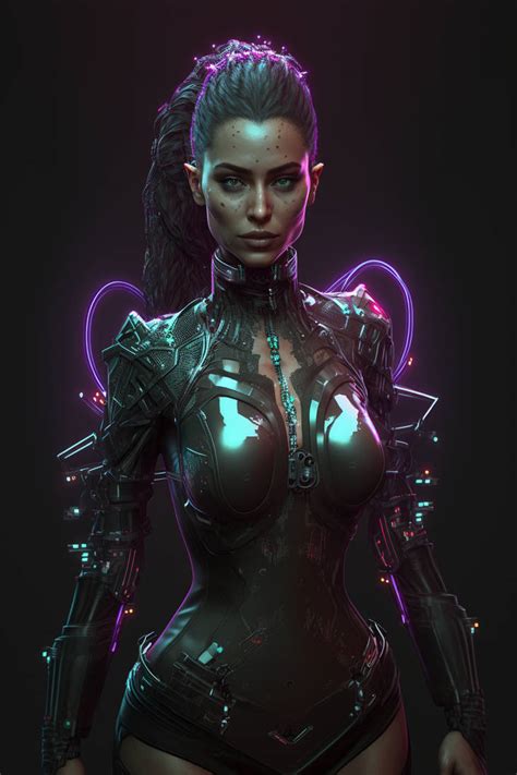 Blackshepherd Cyberpunk Woman 3d Model Full Body S By Leoblackdotcom On Deviantart