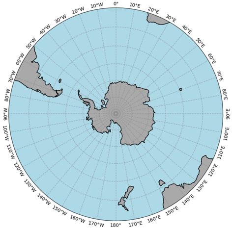 Python Grid Line Labeling Labels Around The Map S Border For A