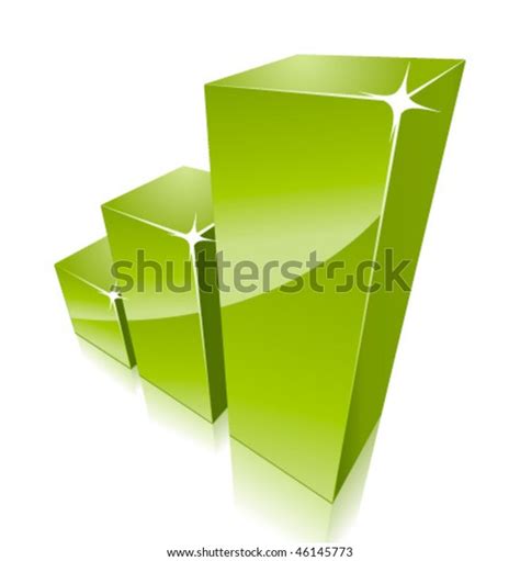 3d Vector Graph Stock Vector Royalty Free 46145773 Shutterstock