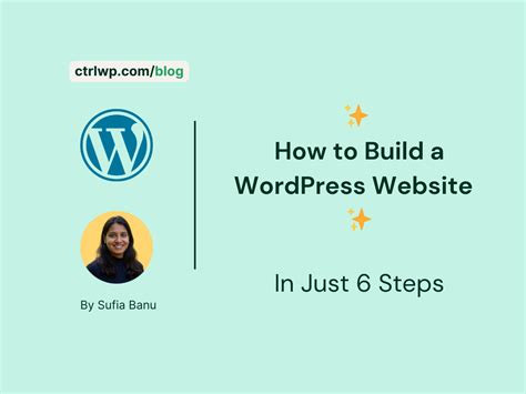 How To Build A Wordpress Website A To Z Complete Guide — Ctrlwp