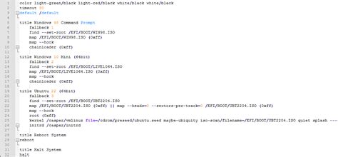 Partitioning Grub4dos UEFI Error Cannot Mount Selected Partition Super User