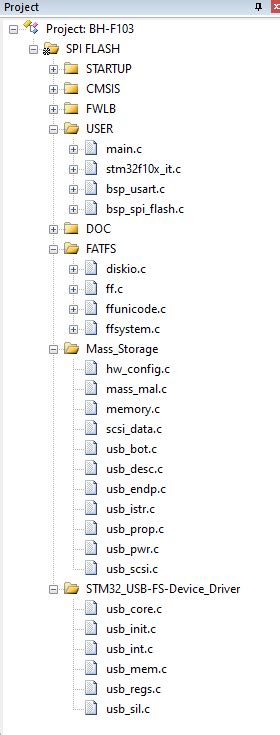 stm32f1移植usb库实现外部flash模拟u盘功能 stm32f103c8的 usb 外部flash虚拟u盘 工程 csdn博客