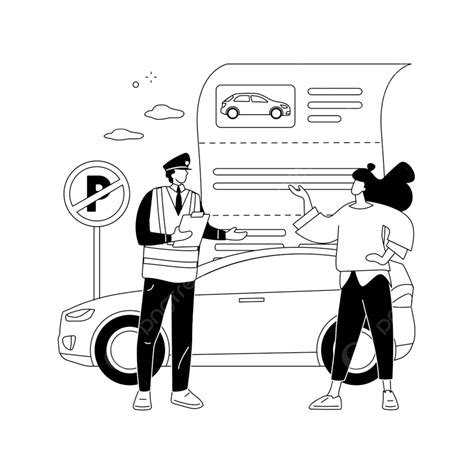 주차 벌금 추상적 인 개념 벡터 일러스트 레이 션 은유 패널티 이야기 Png 일러스트 및 벡터 에 대한 무료 다운로드 Pngtree