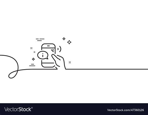 Call Center Service Line Icon Phone Support Sign Vector Image