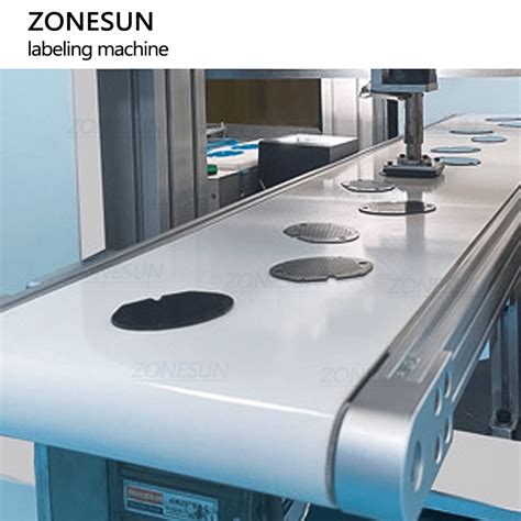 Ccd Dual Vision Inspection Flat Labeling Machine Zonesun