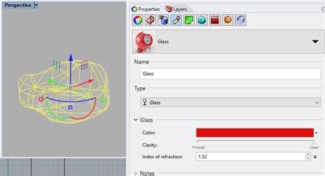 Opengl Glass Material With No Color Serengeti Rhino Wip Mcneel Forum