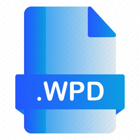 Extension File Format Wpd Icon Download On Iconfinder