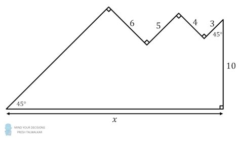 Problems About Finding The Length In A Given Figure Mind Your Decisions