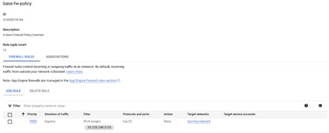 谷歌云 使用 Terraform 的分层防火墙策略自动化 Cloud Ace