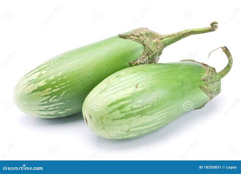 Green Eggplant Vegetable Stock Image Image 18350831