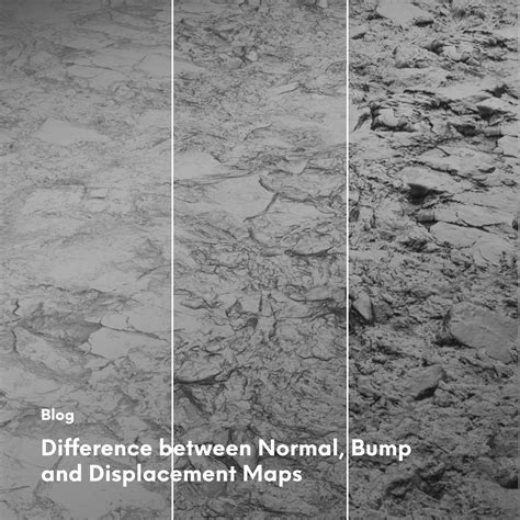 A23d Difference Between Normal Bump And Displacement Facebook