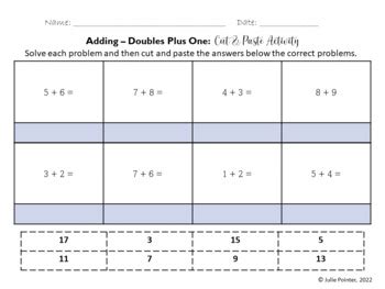 Adding Skills Cut And Paste Bundle By Pointing 2 Mastery TPT